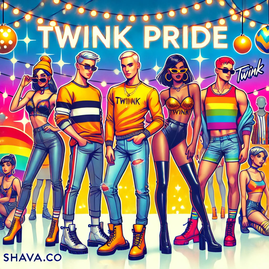 Twink Pride: Understanding the Meaning, Community, and Celebration of – SHAVA