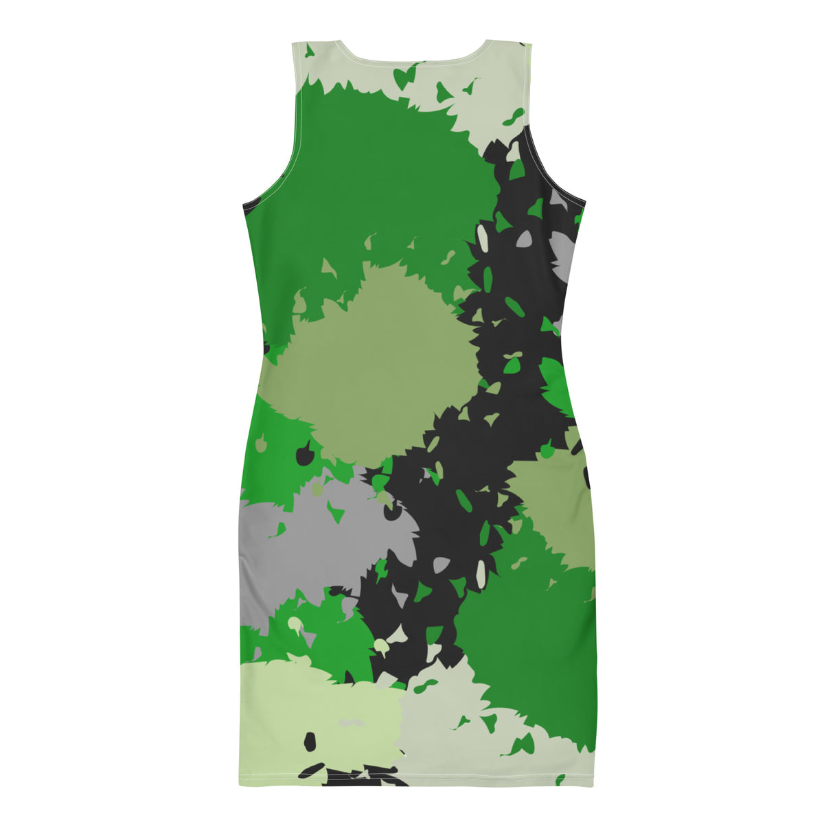 LGBTQIA+ Pride Flags Drips Bodycon dress - Aromantic Flag – SHAVA
