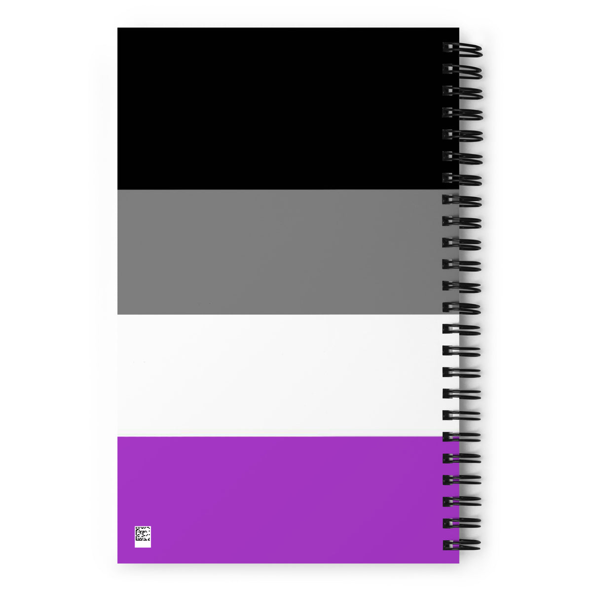 Asexual Flag LGBTQ Spiral Notebook - SHAVA